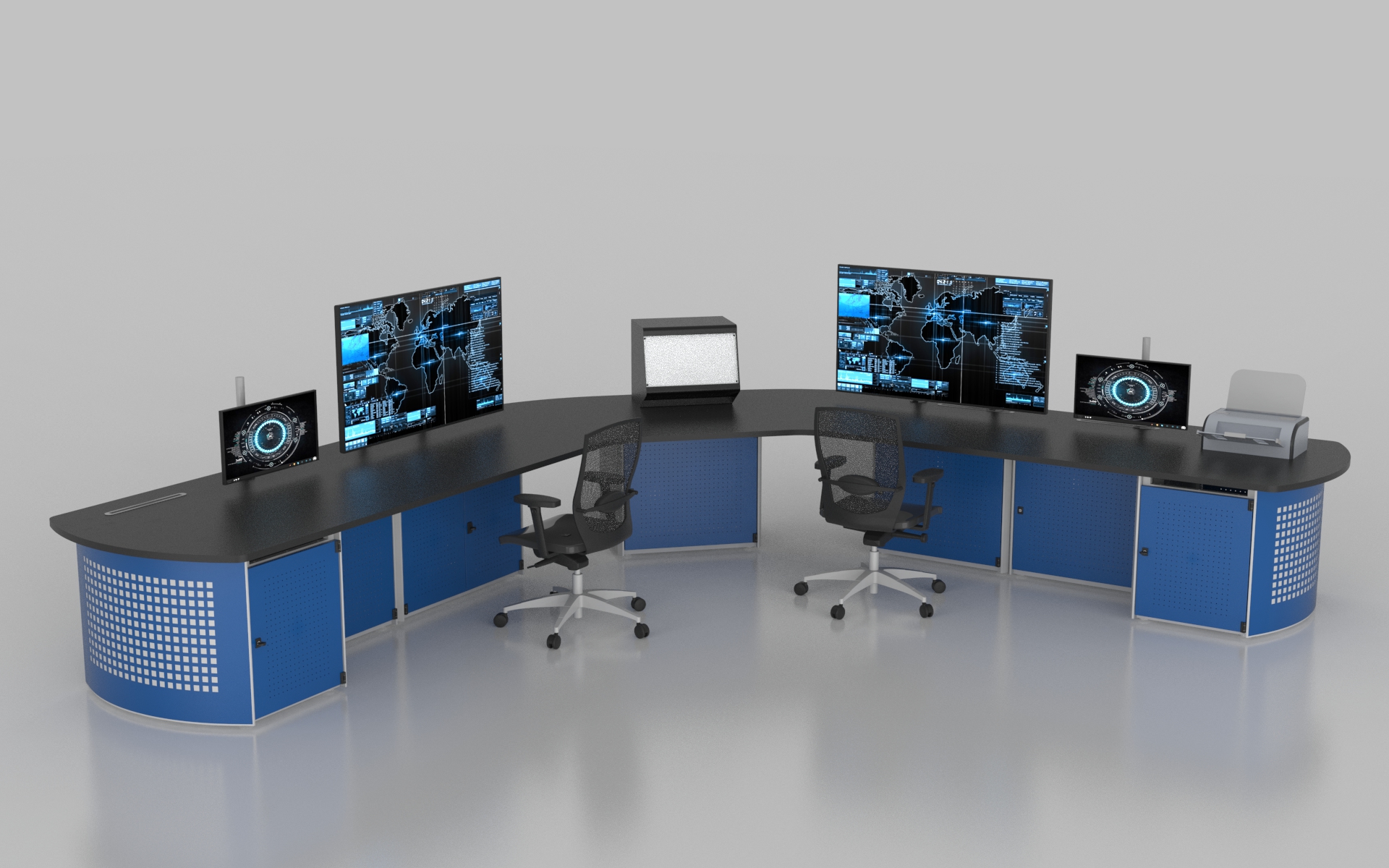 Basic Control Room | Elegance and Technology