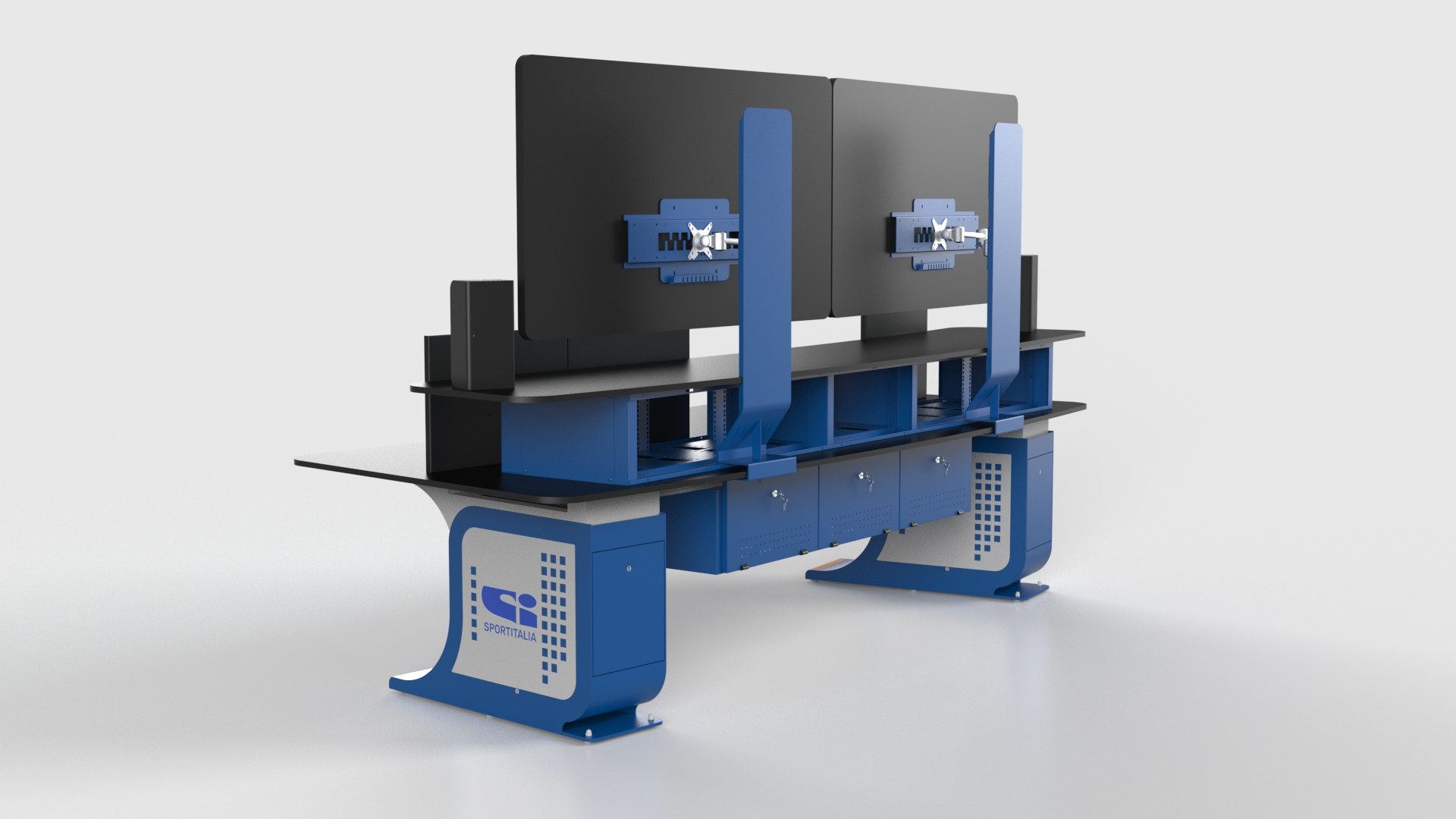 Control Room Console Karma2 | Scrivania motorizzata per sale operative ...