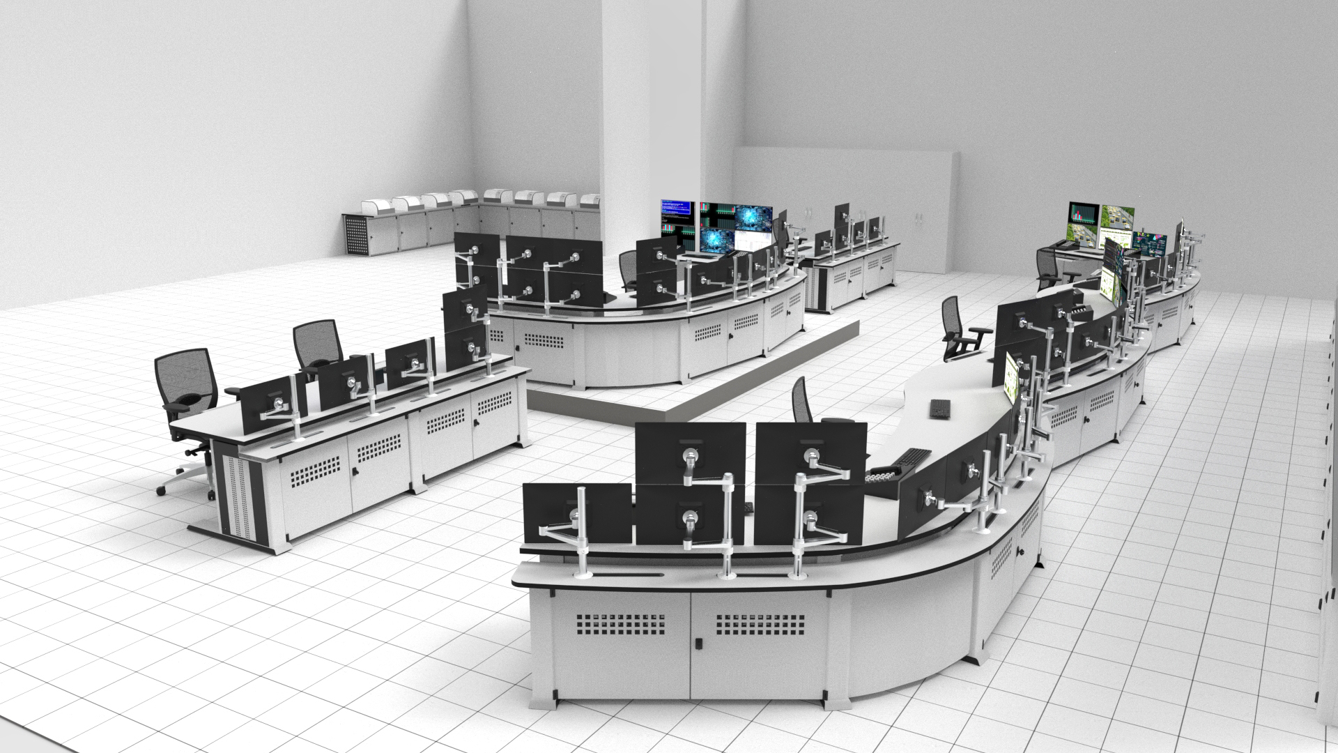 Cairo New Capital Monorail | Central Control Room