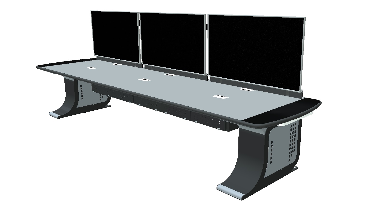 Control Room Console Karma2 | Scrivania motorizzata per sale operative ...