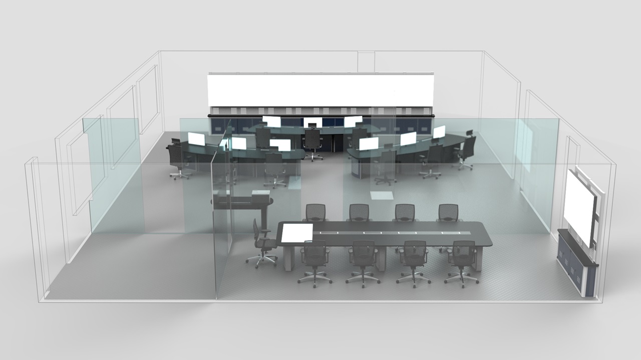 Control rooms for Railway