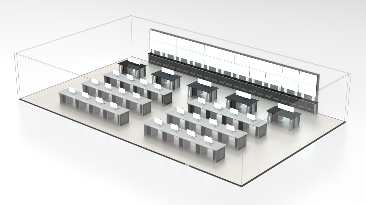 Control rooms for Railway