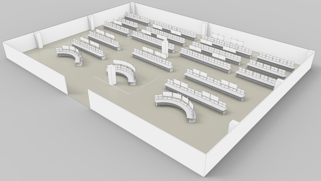 Control rooms for Railway