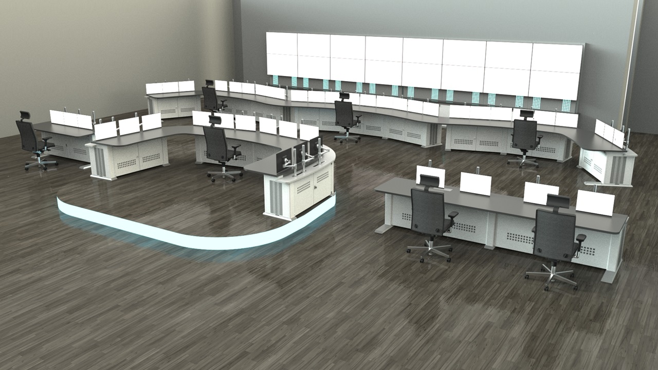 Control rooms for Oil & Gas Sector