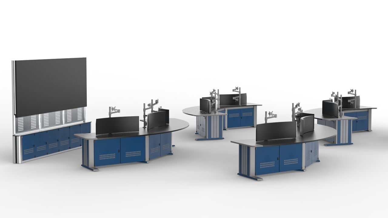 Control rooms for Oil & Gas Sector