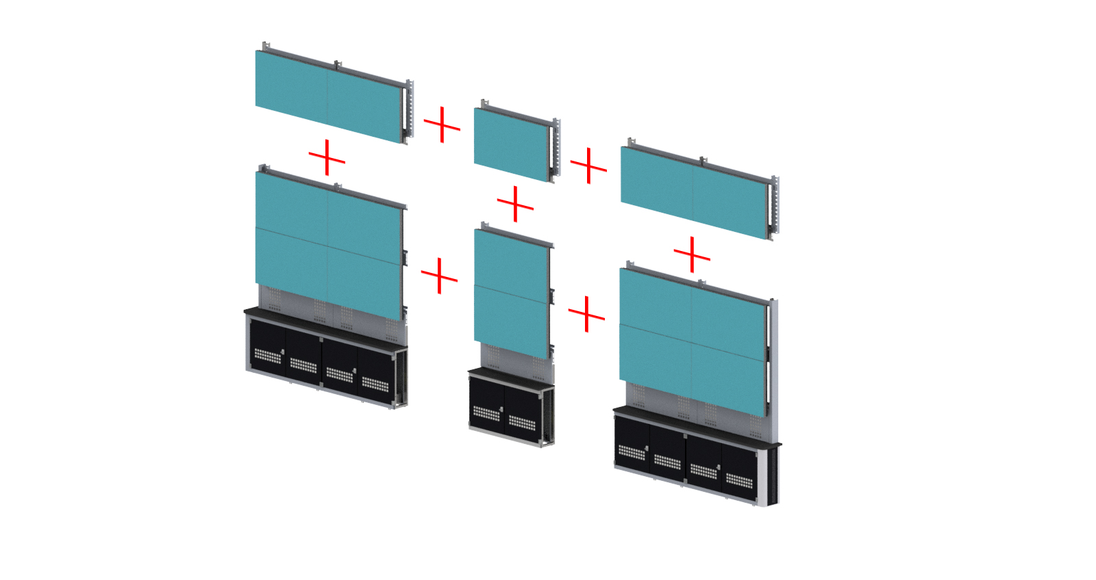 Video Wall 1000Base | Professional 24h/7d
