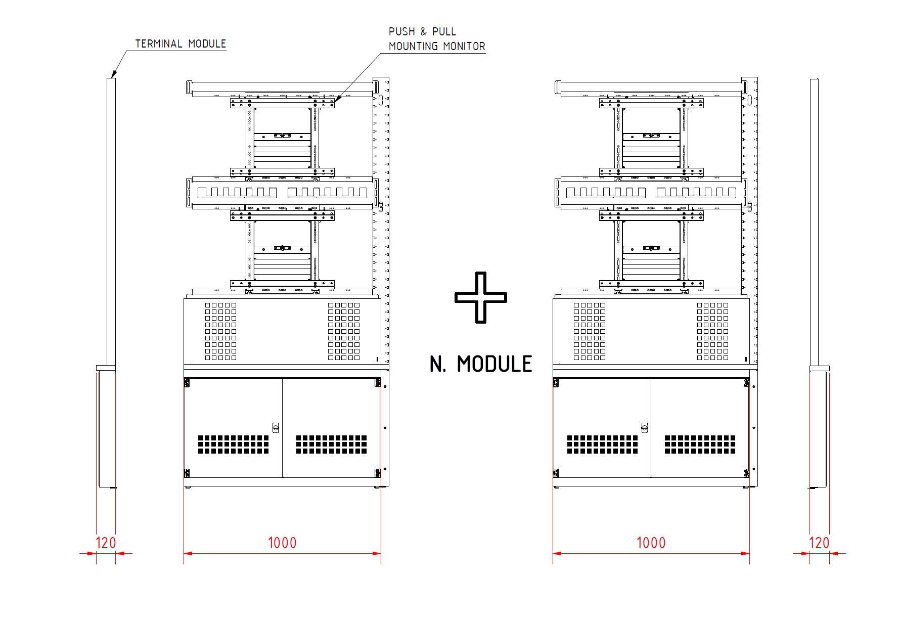 Video Wall 1000Base | Professional 24h/7d